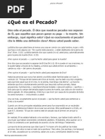 Estudio Biblico Tema El Pecado Pdf Adán Y Eva Pecado