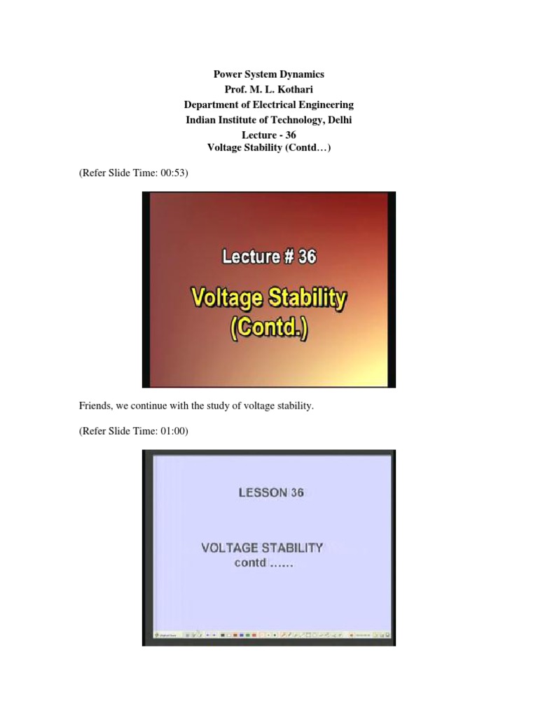 Lec 36 | PDF | Ac Power | Capacitor