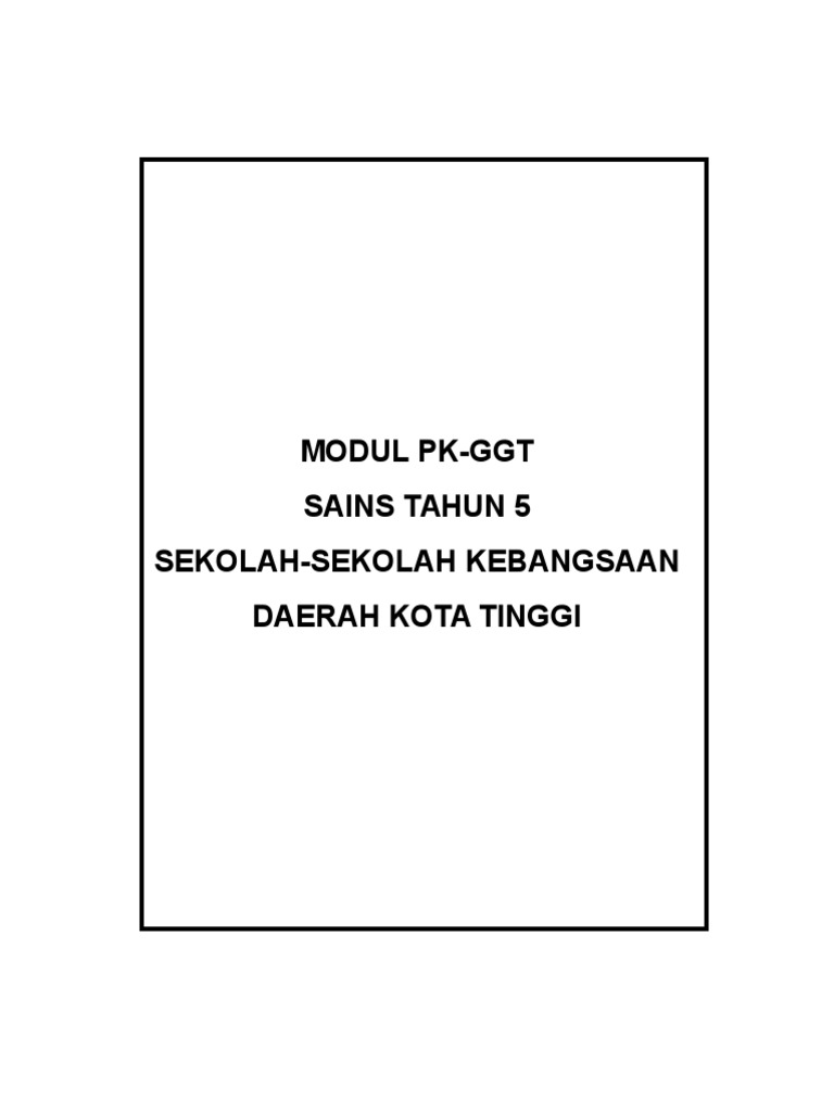 Modul PK MGGT | PDF | Moon | Earth