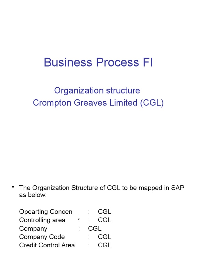 SAP Business Process FI | PDF | Depreciation | Debits And Credits