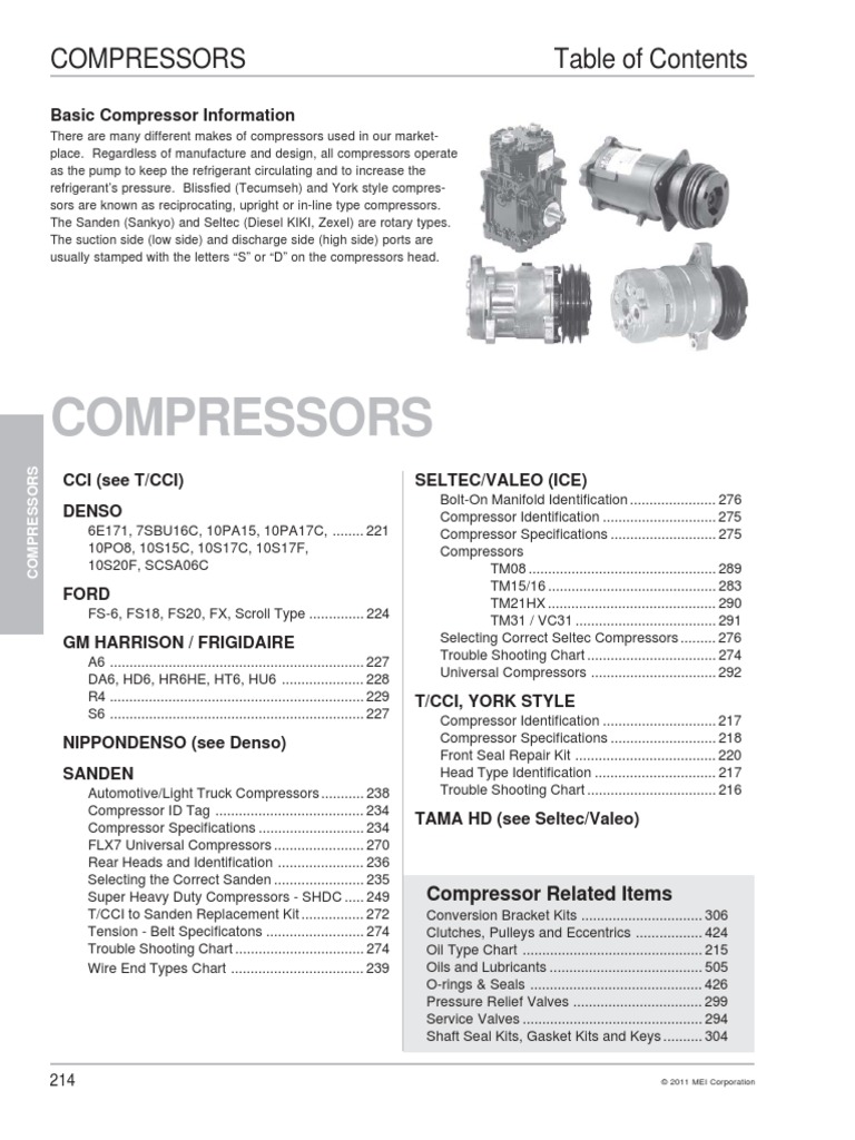 Denso Tcci GM | PDF | Gas Compressor | Loader (Equipment)