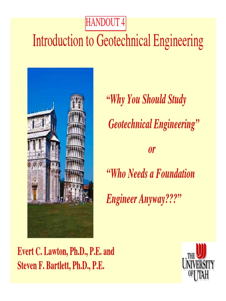 Geotechnical Engineering | PDF | Geotechnical Engineering | Dam