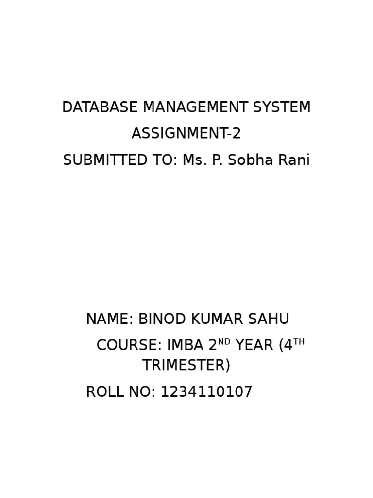 Database Management System Long | PDF | Subroutine | Pl/Sql