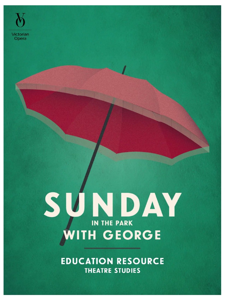 2013 Education Resources Sunday in The Park With George Theatre Studies ...