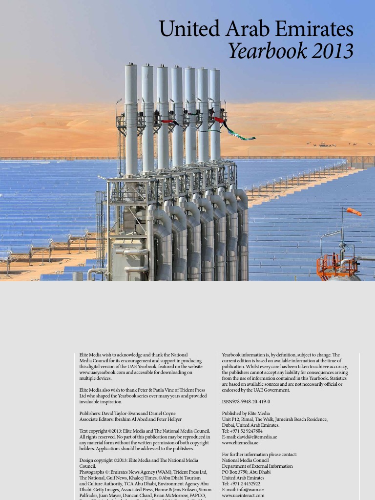 UAE Yearbook en | PDF | United Arab Emirates | Dubai