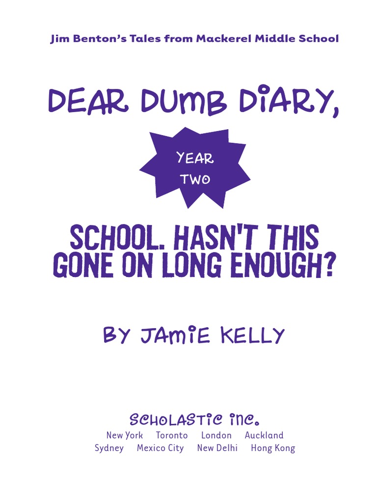 Dear Dumb Diary | PDF