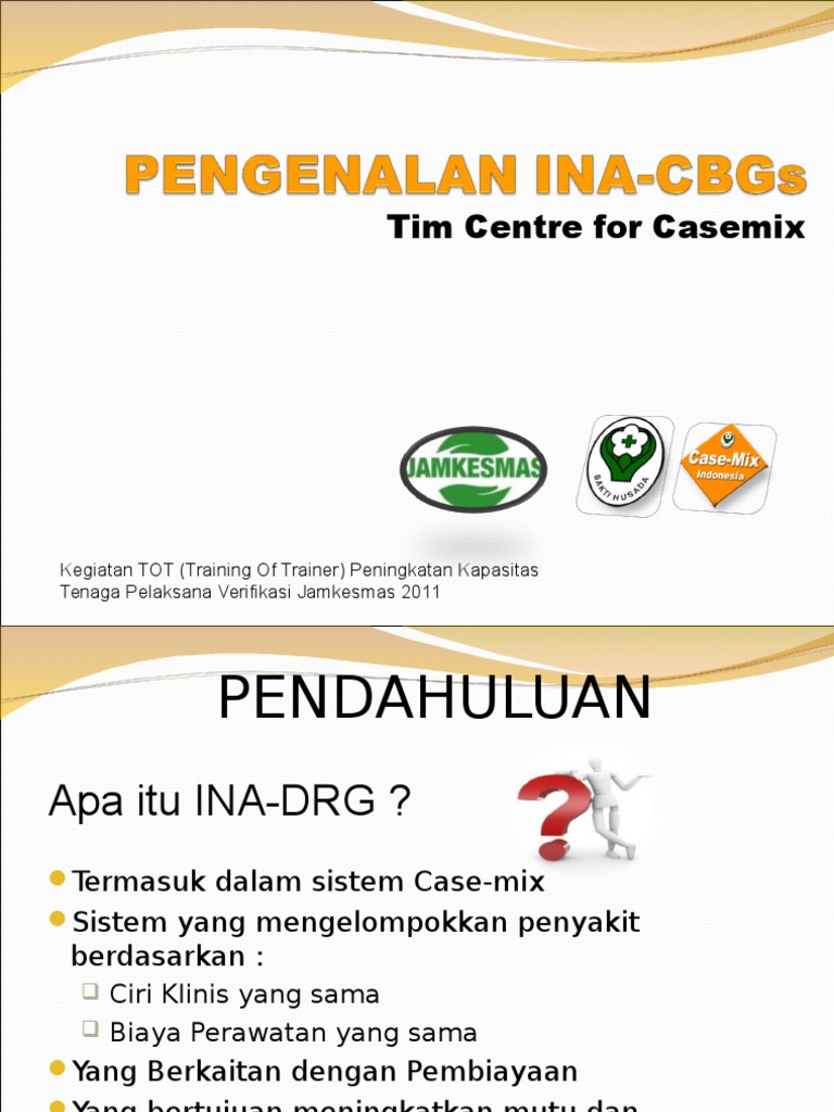 Pengenalan INA-CBGs 2 | PDF
