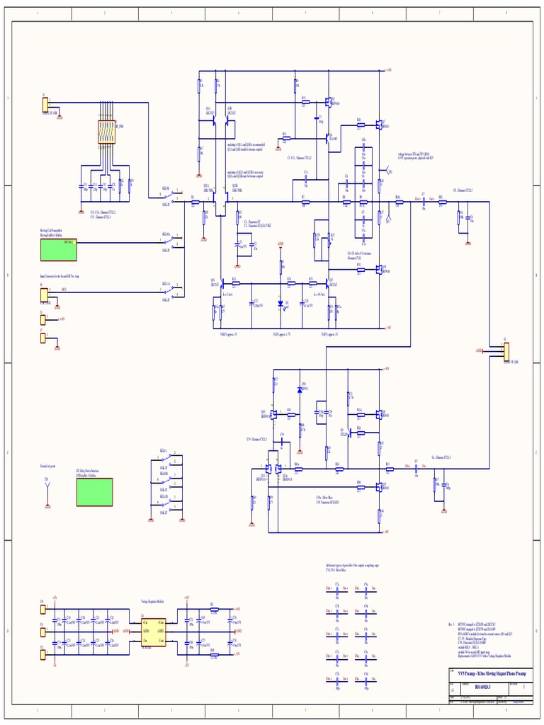 XOno Moving Magnet Phono Preamp Circuit Diagram | PDF | Electrical ...