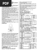 Digitech QM1529 Multimeter Manual | PDF