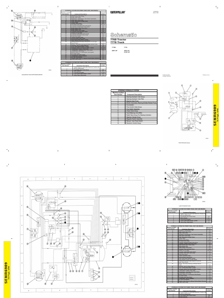 776D Tractor 777D Truck 01-03-1996 PDF | PDF | Transmission (Mechanics ...