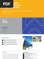 SHS Dimensions and Weight Chart | PDF