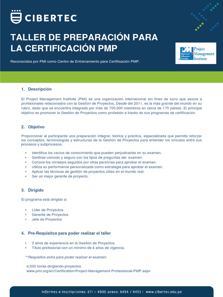 Certificacion PMP | PDF | Gestión de proyectos | Cognición
