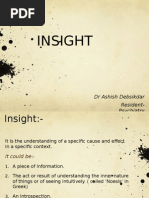 Beck Insight Scale | PDF | Mental Disorder | Psychosis