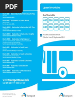 Blue Mountains Train Timetable Guide | PDF | Radio Frequency ...