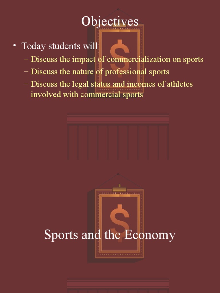 1243 - Sports and The Economy - 06W | PDF | Sports | Consumerism