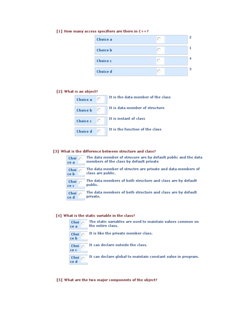 Oops And C Pdf Constructor Object Oriented Programming Programming