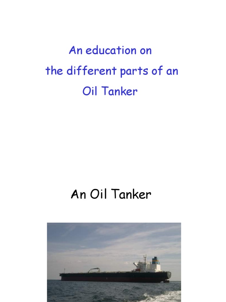 Parts of A Oil Tanker | PDF | Ships | Stern