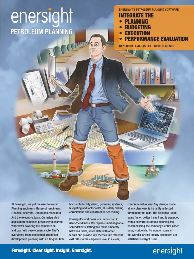 Enersight Brochure | PDF | Drilling Rig | Cloud Computing