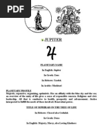 Planetary Associations | PDF | Planets In Astrology | Astrology