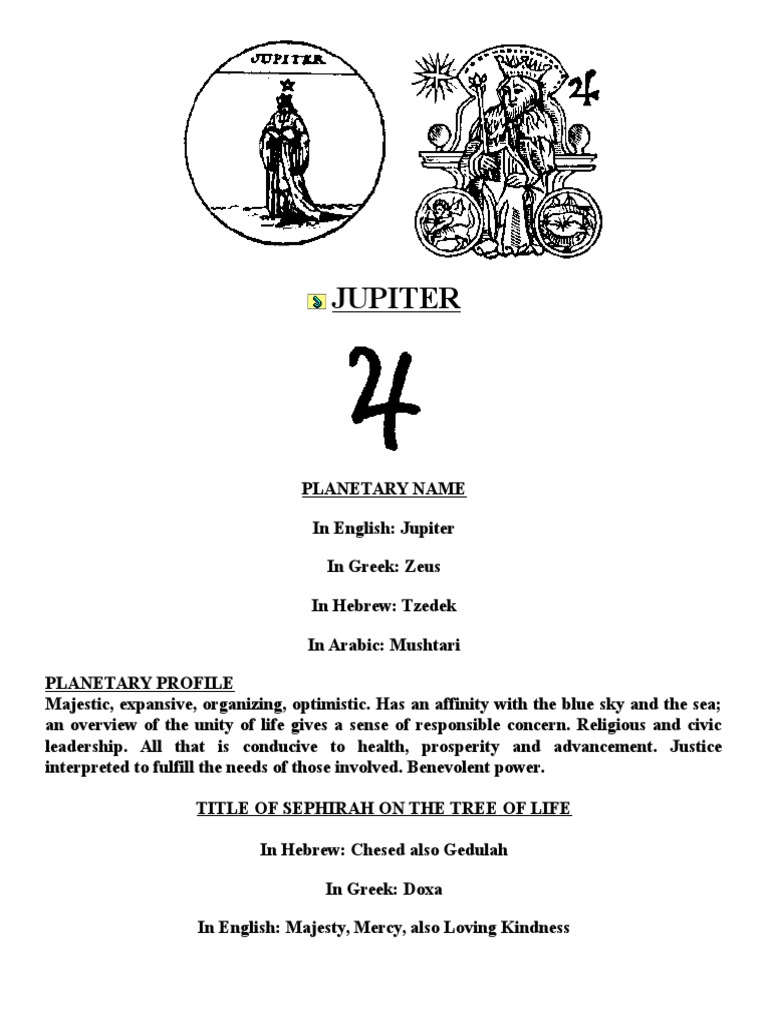 Jupiter | PDF | Alchemy | Nature