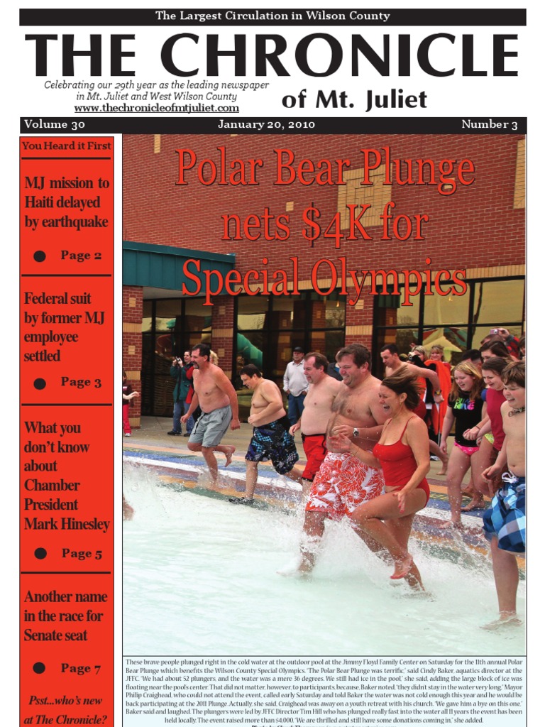 Chronicle 1-20-10 Edition | PDF | Optometry | Lawsuit