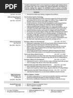 Federal Resume Sample GS 2210 12 IT | PDF | Personal Computers ...