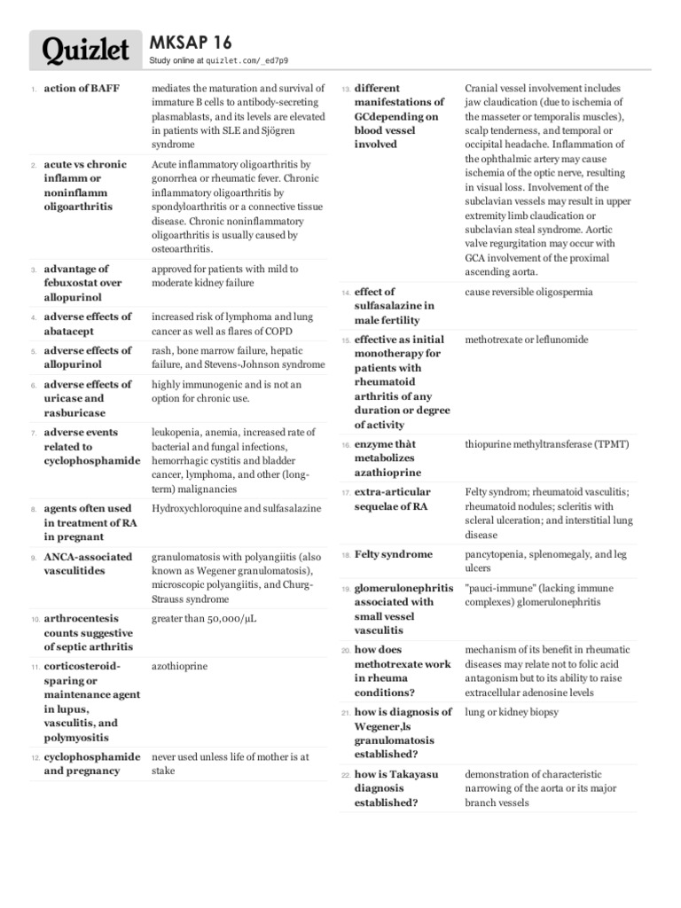 Mksap 16 | Download Free PDF | Hepatitis | Systemic Lupus Erythematosus