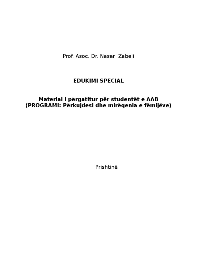 Edukimi | PDF