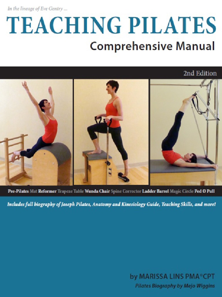 Pilates Instructional Manual | PDF | Anatomical Terms Of Motion | Pilates