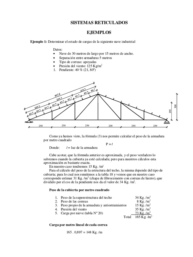 SISTEMAS RETICULADOs | Braguero | Pandeo