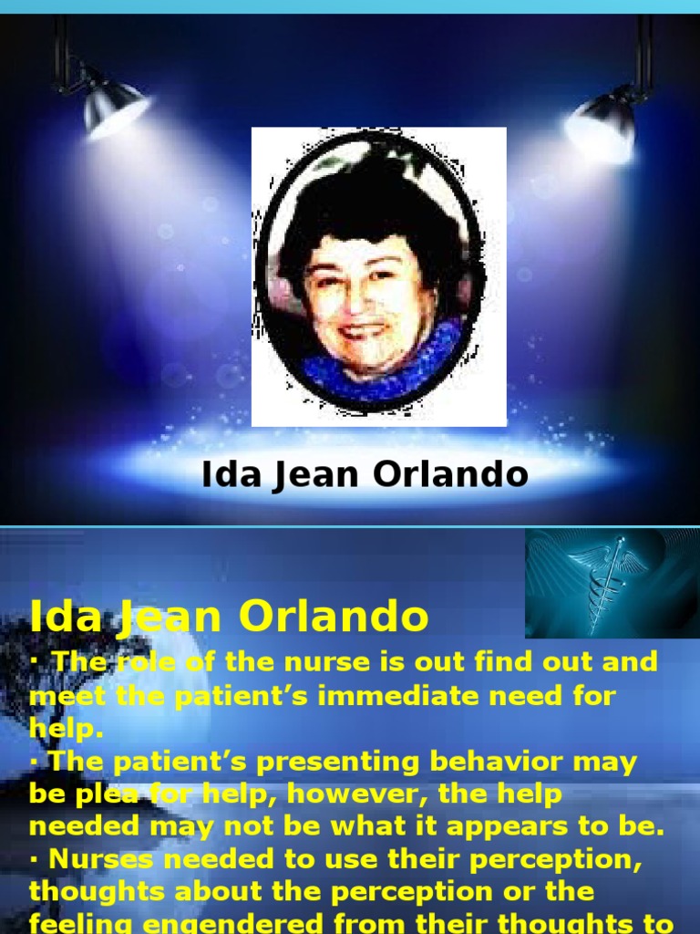 Ida Jean Orlando | PDF | Feeling | Nursing