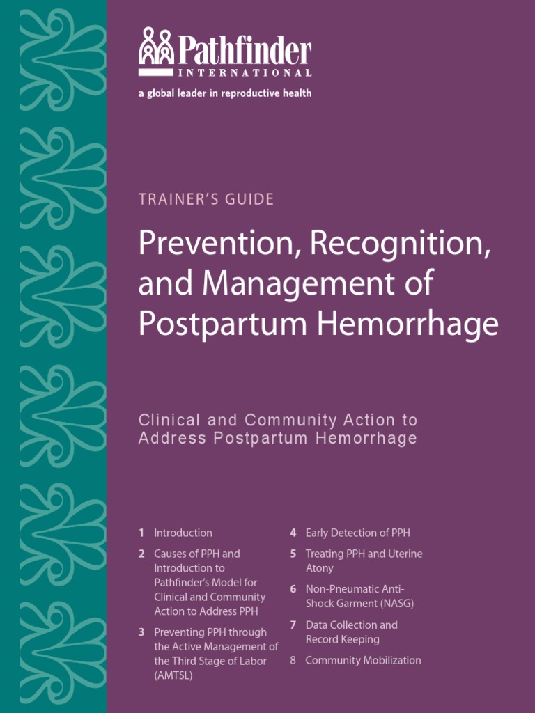 Prevention-Recognition-and-Management-of-Postpartum-Hemorrhage-Trainers ...