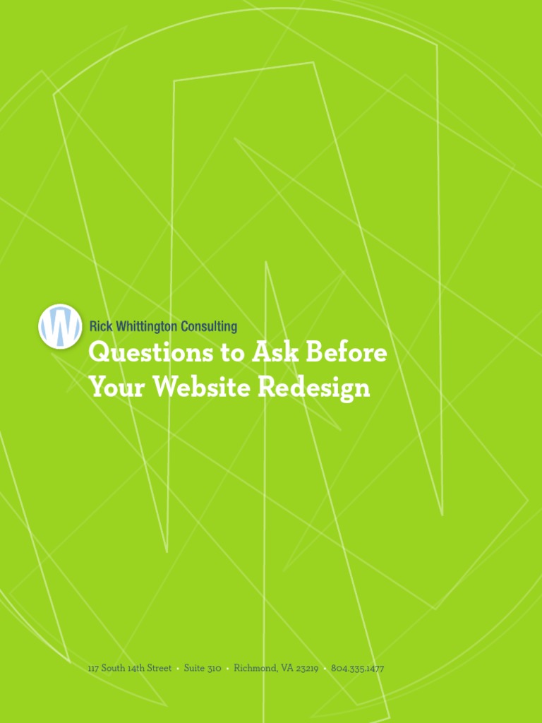 Web Design Questionnaire | PDF | Websites | Sales