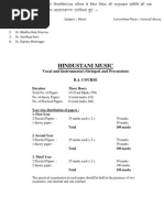 Class 12 Hindustani Music Syllabus | PDF | Classical And Art Music ...
