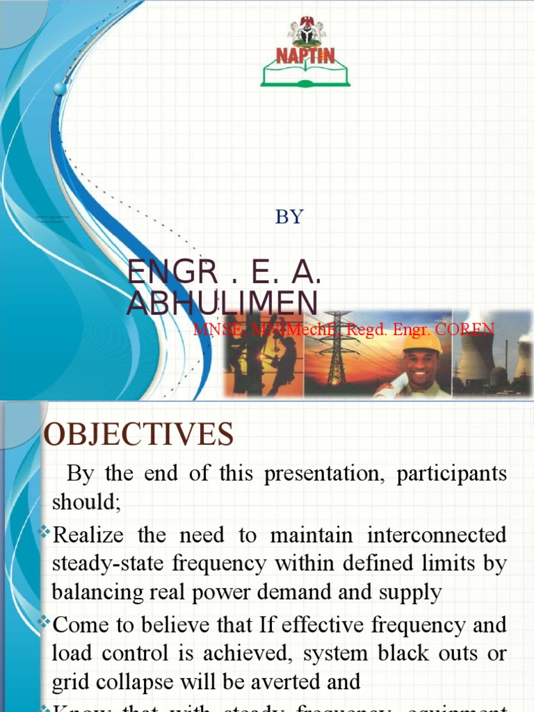 Frequency and Load Control | PDF | Electrical Grid | Power (Physics)