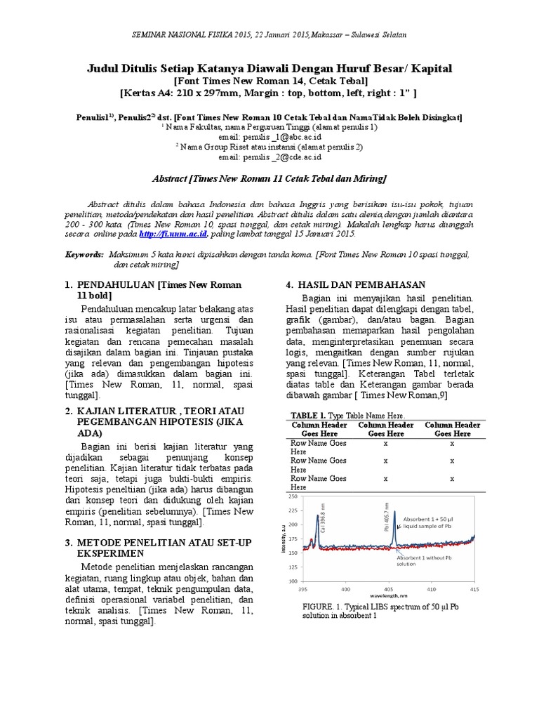 Format Jurnal IPA UNM | PDF | Sains & Matematika | Teknologi & Rekayasa