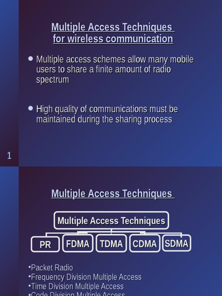 CH 9 | Download Free PDF | Channel Access Method | Cellular Network