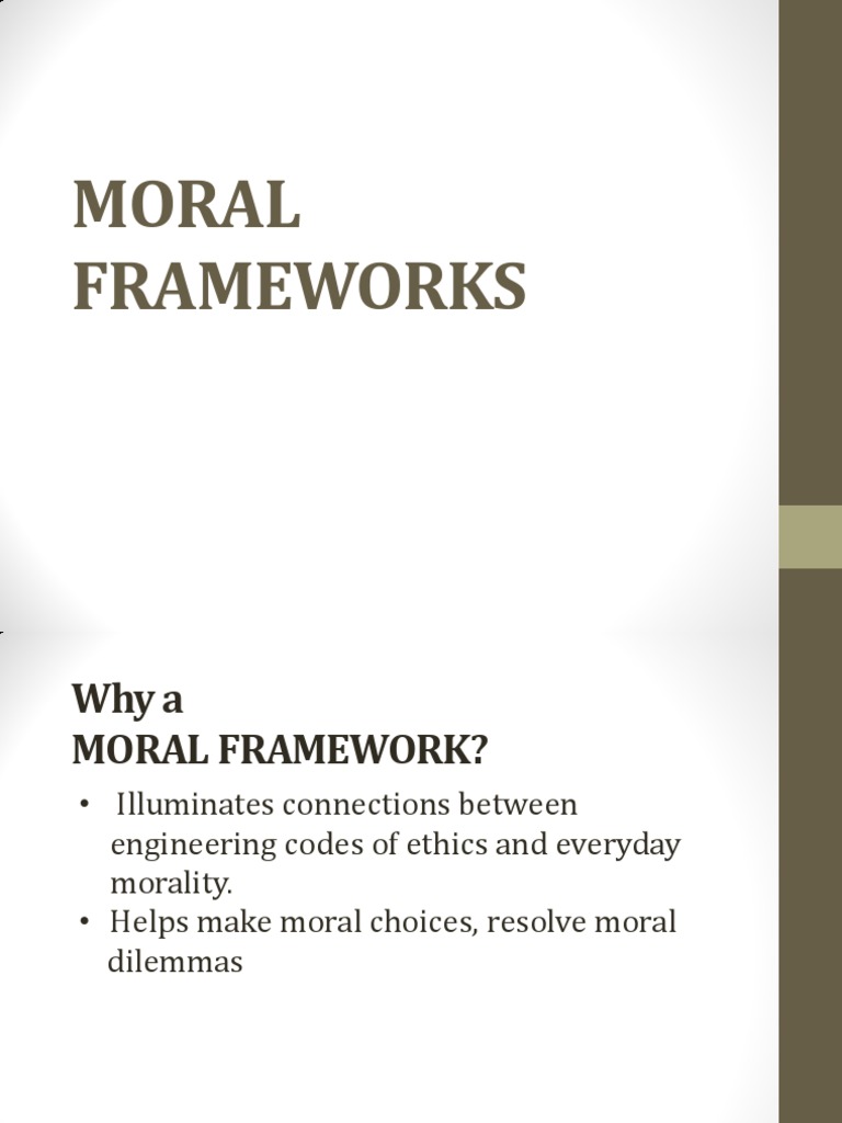 Moral Frameworks 12-10-2014 | PDF | Utilitarianism | Autonomy
