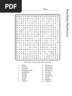 Tennis Crossword Puzzle Guide | PDF