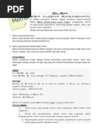 Contoh Ayat Emel Rasmi dan Formatnya | PDF