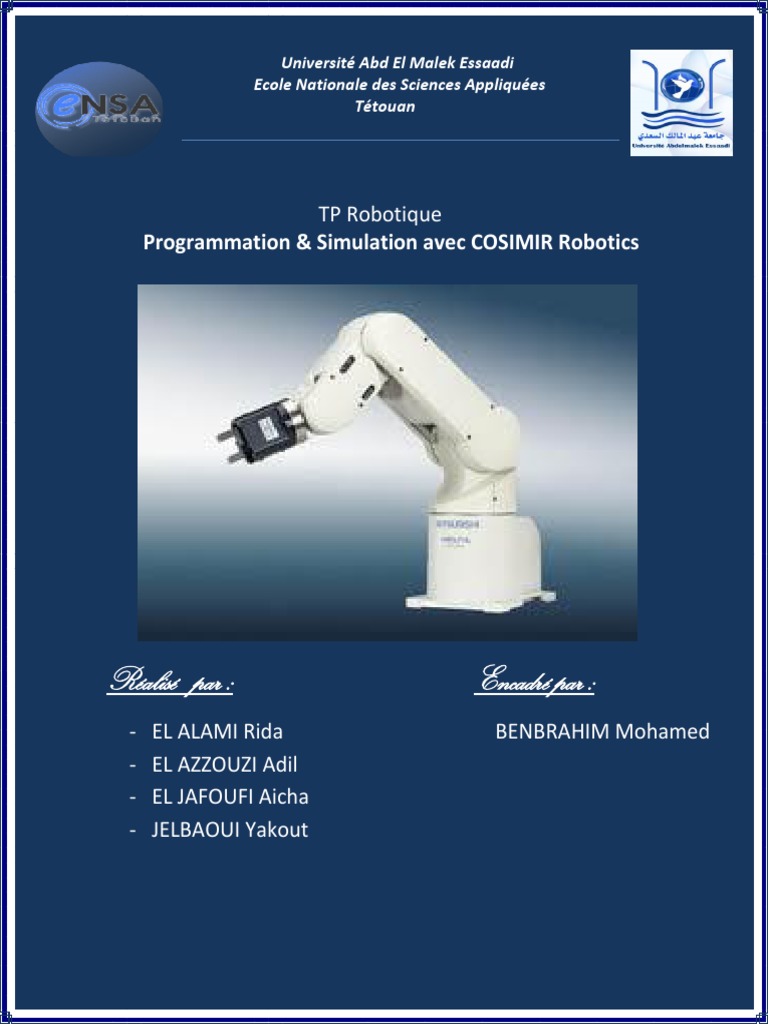 Rapport Final de Programmation Robotique | PDF | Programme informatique ...