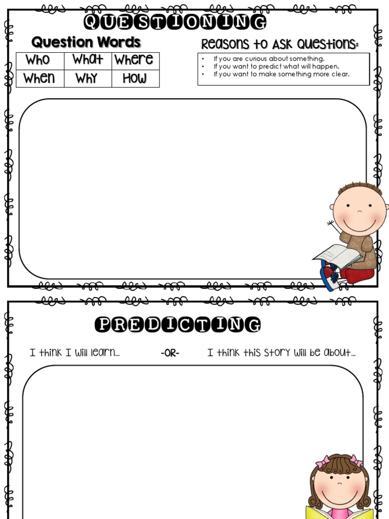 Question Words and Summarizing Skills | PDF | Self-Improvement