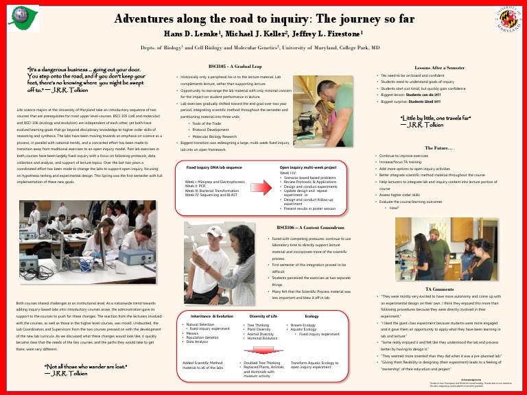 ABLE Poster 2014 | PDF | Scientific Method | Experiment