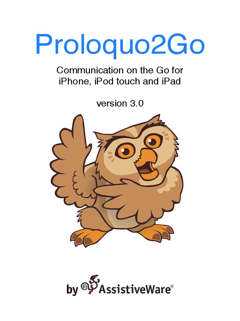 Proloquo2GoManual PDF | PDF | I Phone | I Pad