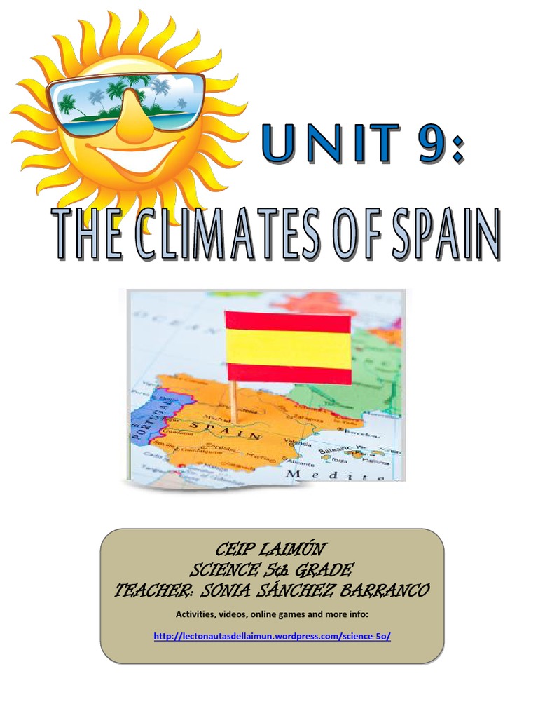 Unit 9 The Climates of Spain PDF | PDF | Climate | Oceanic Climate