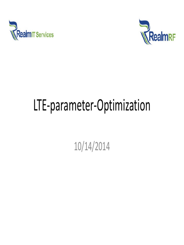 LTE Handover Fundamentals | PDF | Lte (Telecommunication ...
