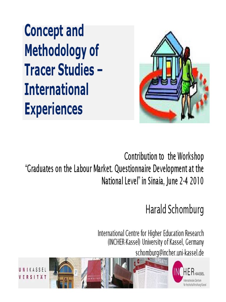 Concept and Methodology of Tracer Studies Harald Schomburg | PDF ...