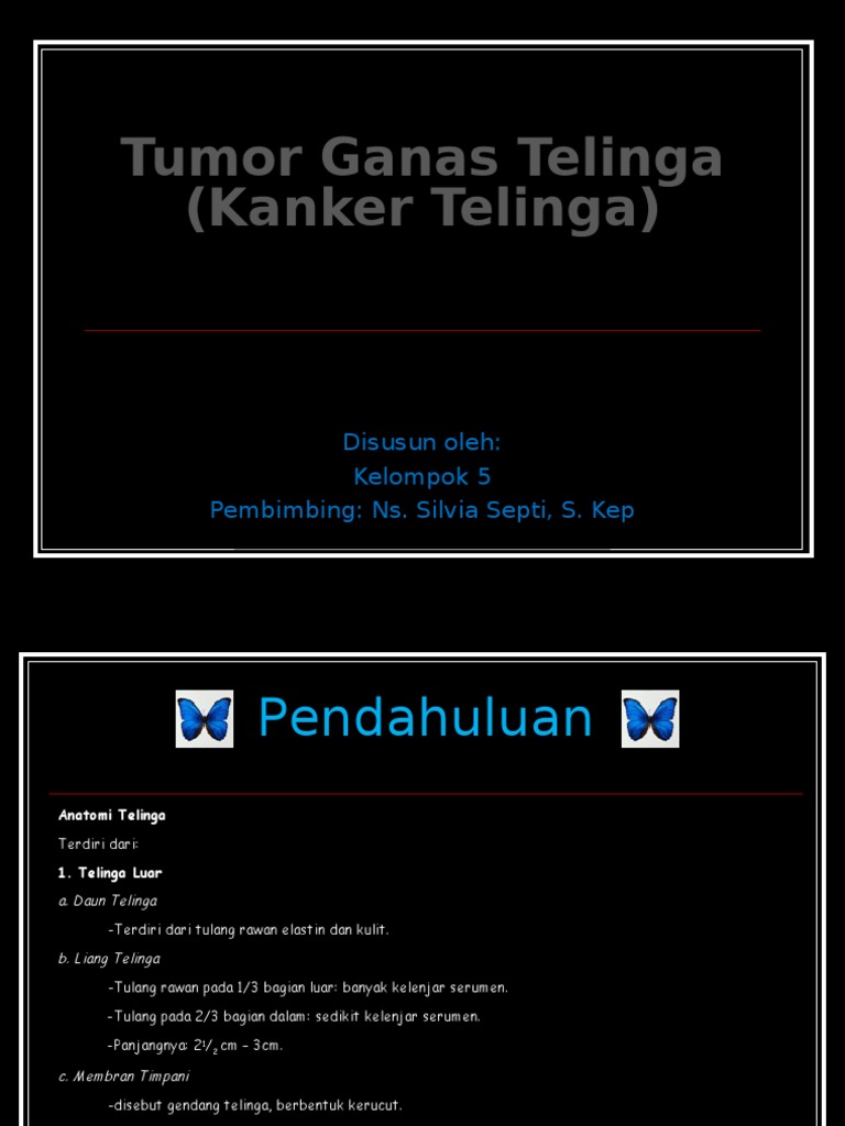 Tumor Ganas Telinga: Gejala dan Penanganan | PDF