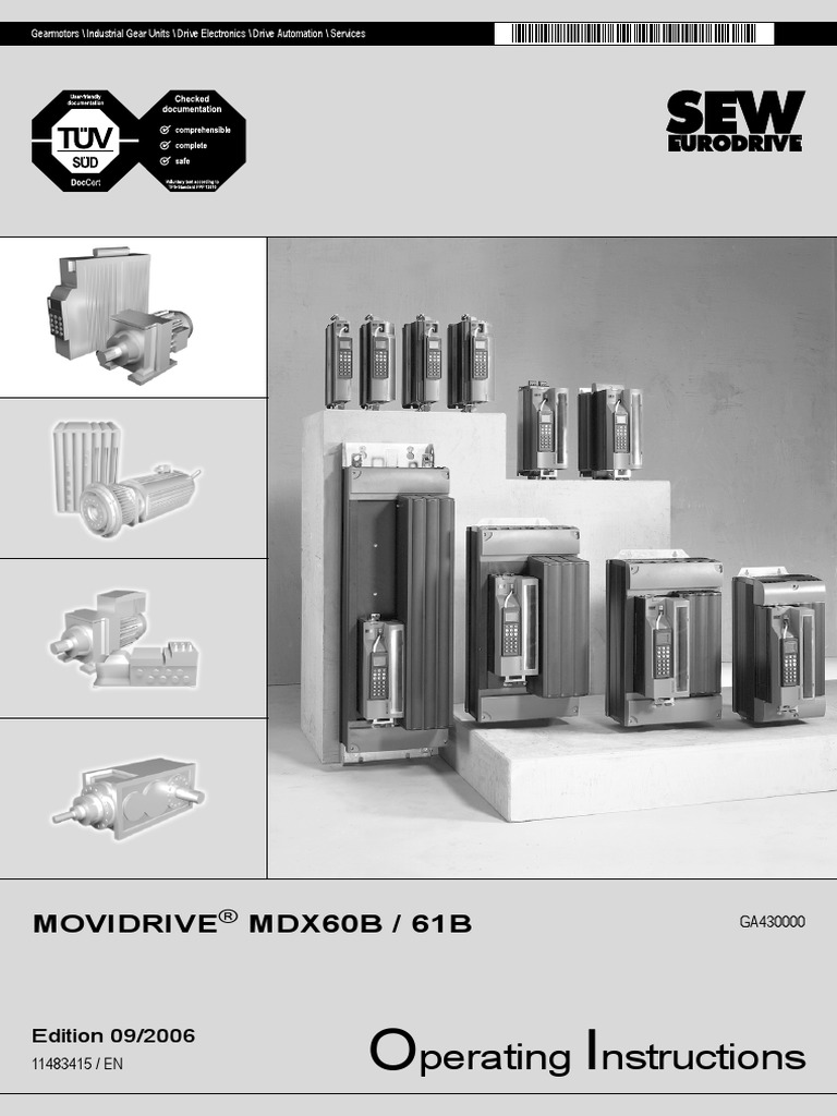 Sew Movidrivers | PDF | Electrical Connector | Power Inverter