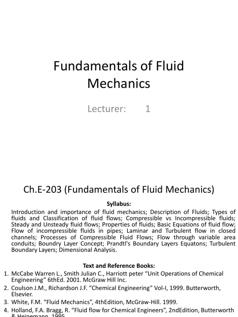Unit Operation and Process | PDF | Fluid Dynamics | Fluid Mechanics